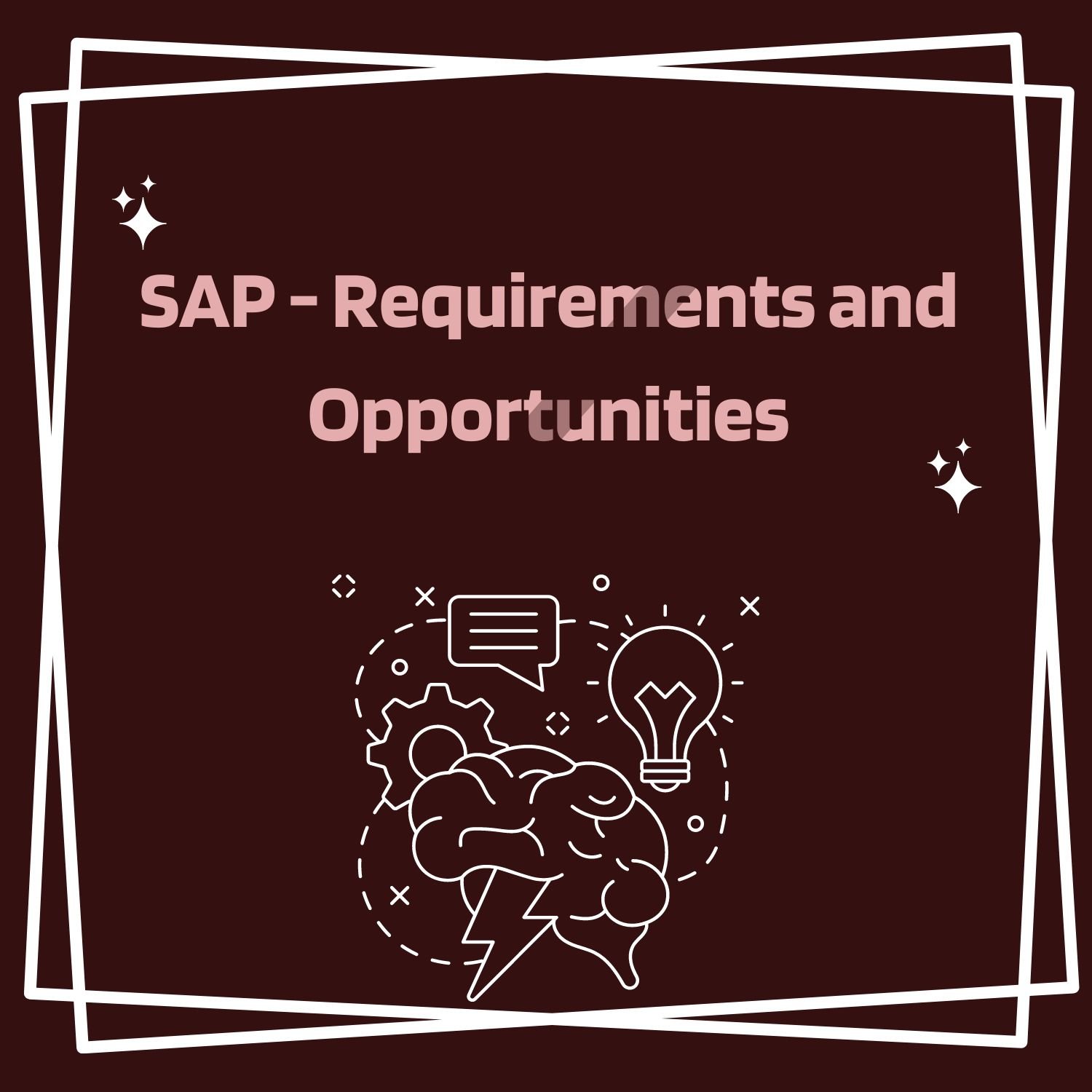 SAP - Requirements and Opportunities - INCOC